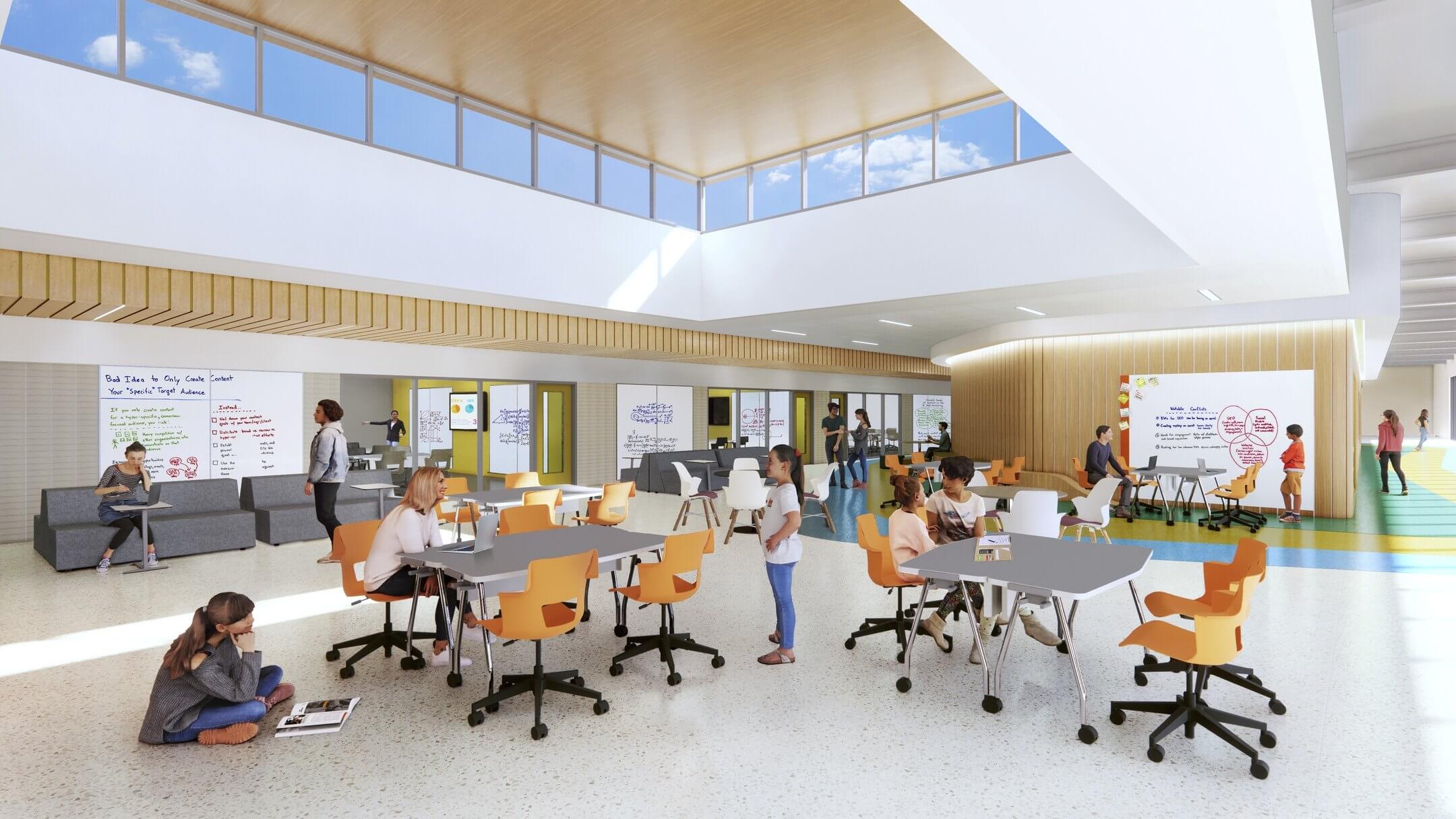 Calhoun Middle School Renovations, Denton ISD | Corgan