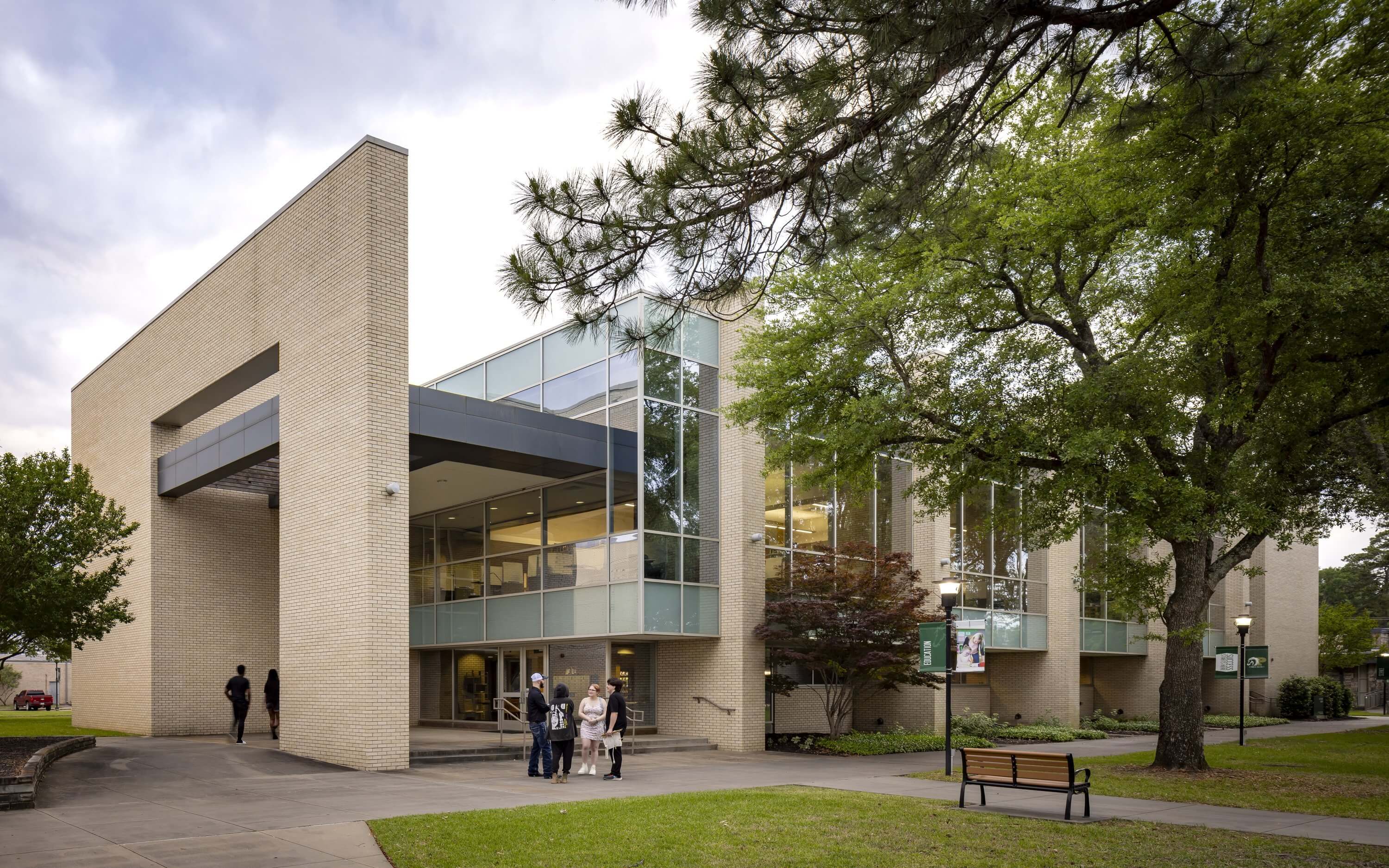 Panola College, Marvin P. Baker Library Addition and Renovation | Corgan
