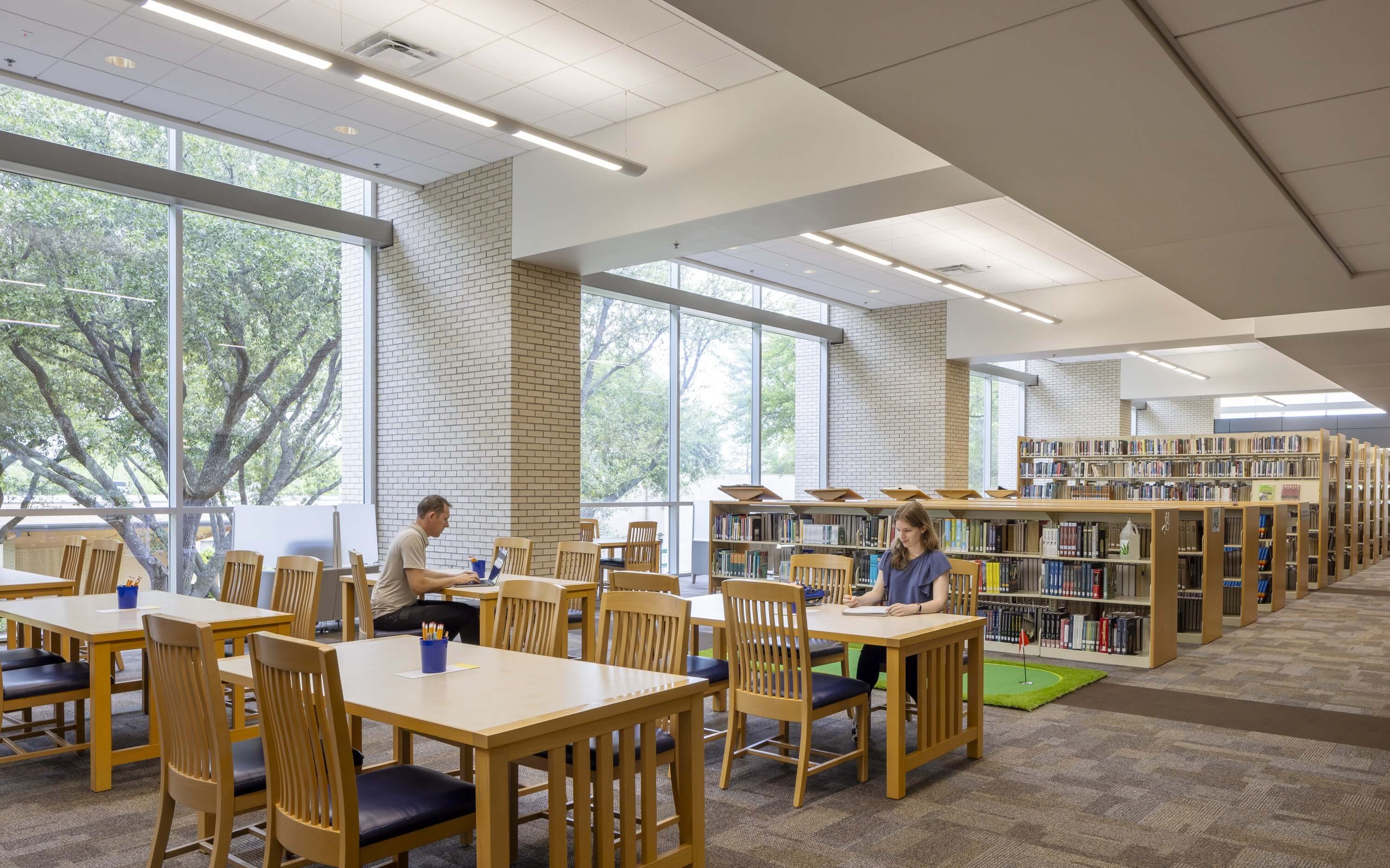 Panola College, Marvin P. Baker Library Addition and Renovation | Corgan