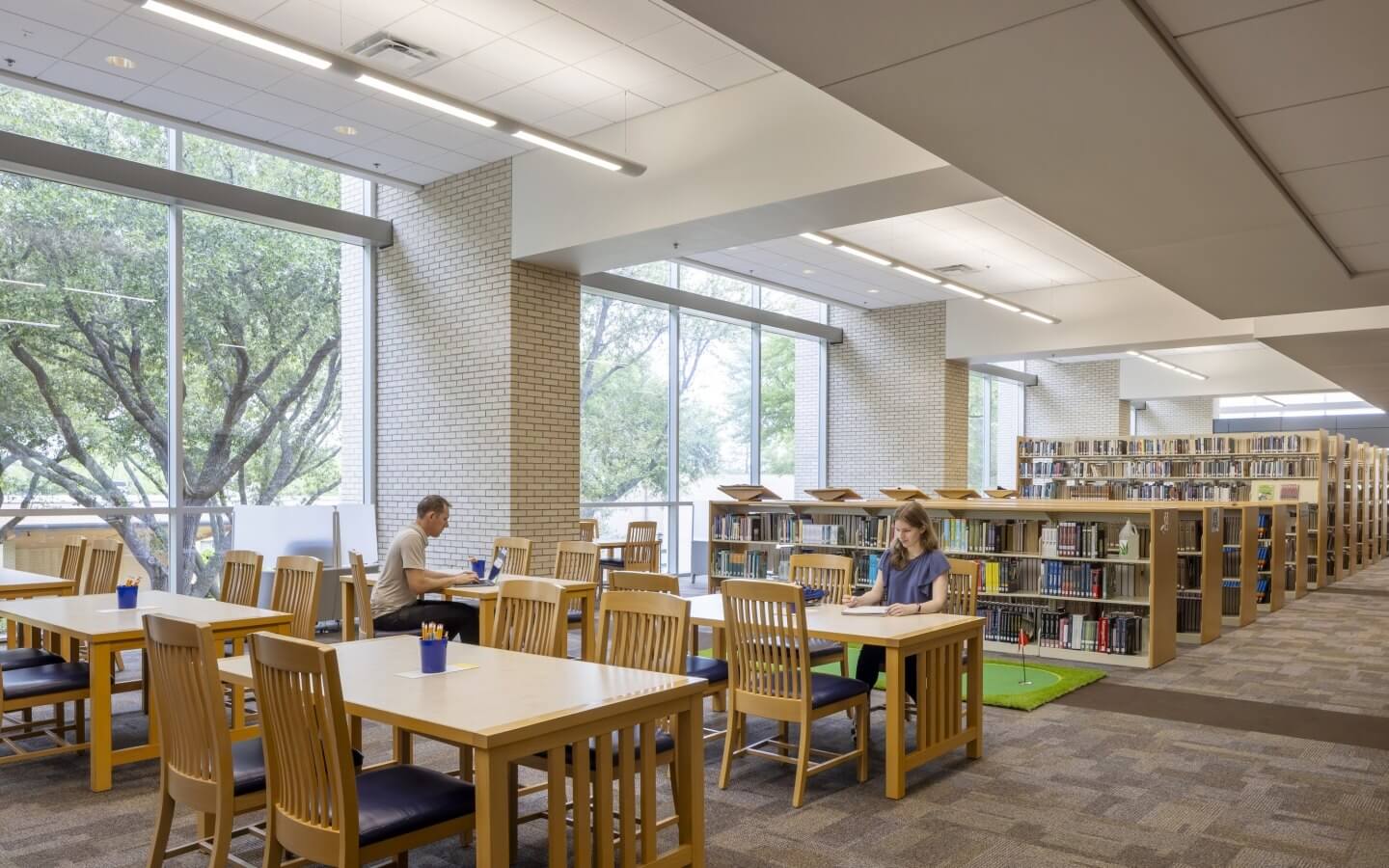 Panola College, Marvin P. Baker Library Addition and Renovation | Corgan