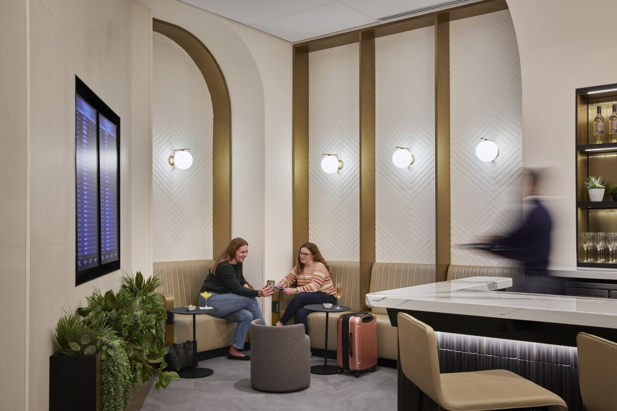 The Club MDW at Chicago Midway International Airport | Corgan