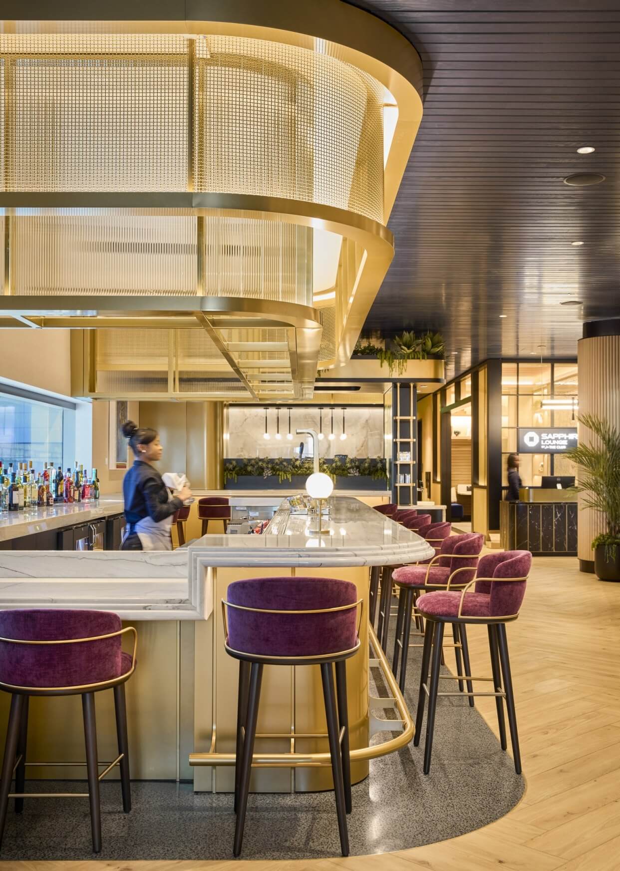 Chase Sapphire Lounge by The Club at Phoenix Sky Harbor International Airport | Corgan