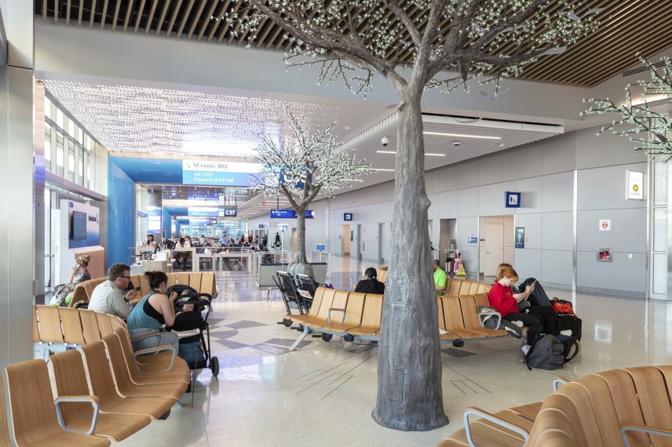 DFW High C Gates Interior Fit-Out | Corgan