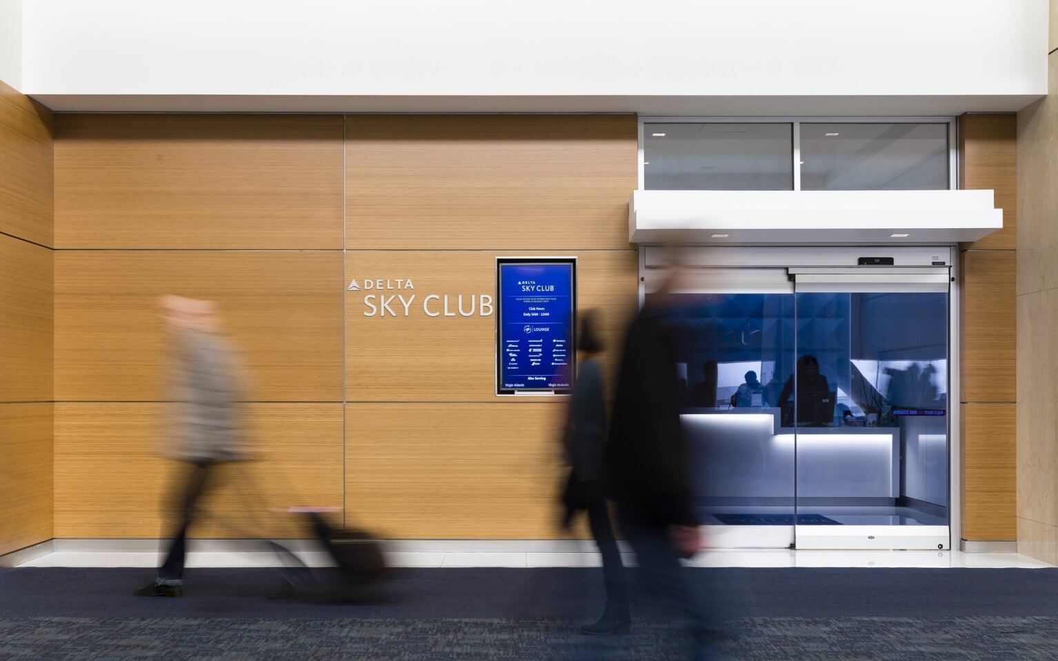 Delta Sky Club at San Francisco International Airport | Corgan