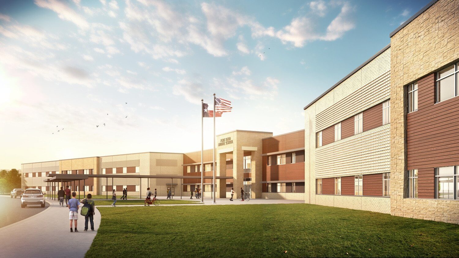 Amy Coleman Middle School, Fort Bend ISD | Corgan