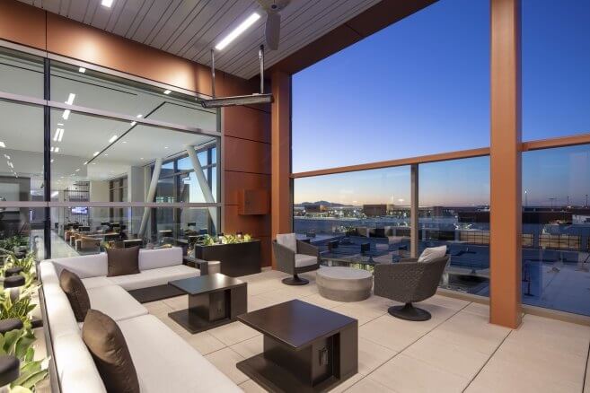 Delta Sky Club at Salt Lake City Airport | Corgan