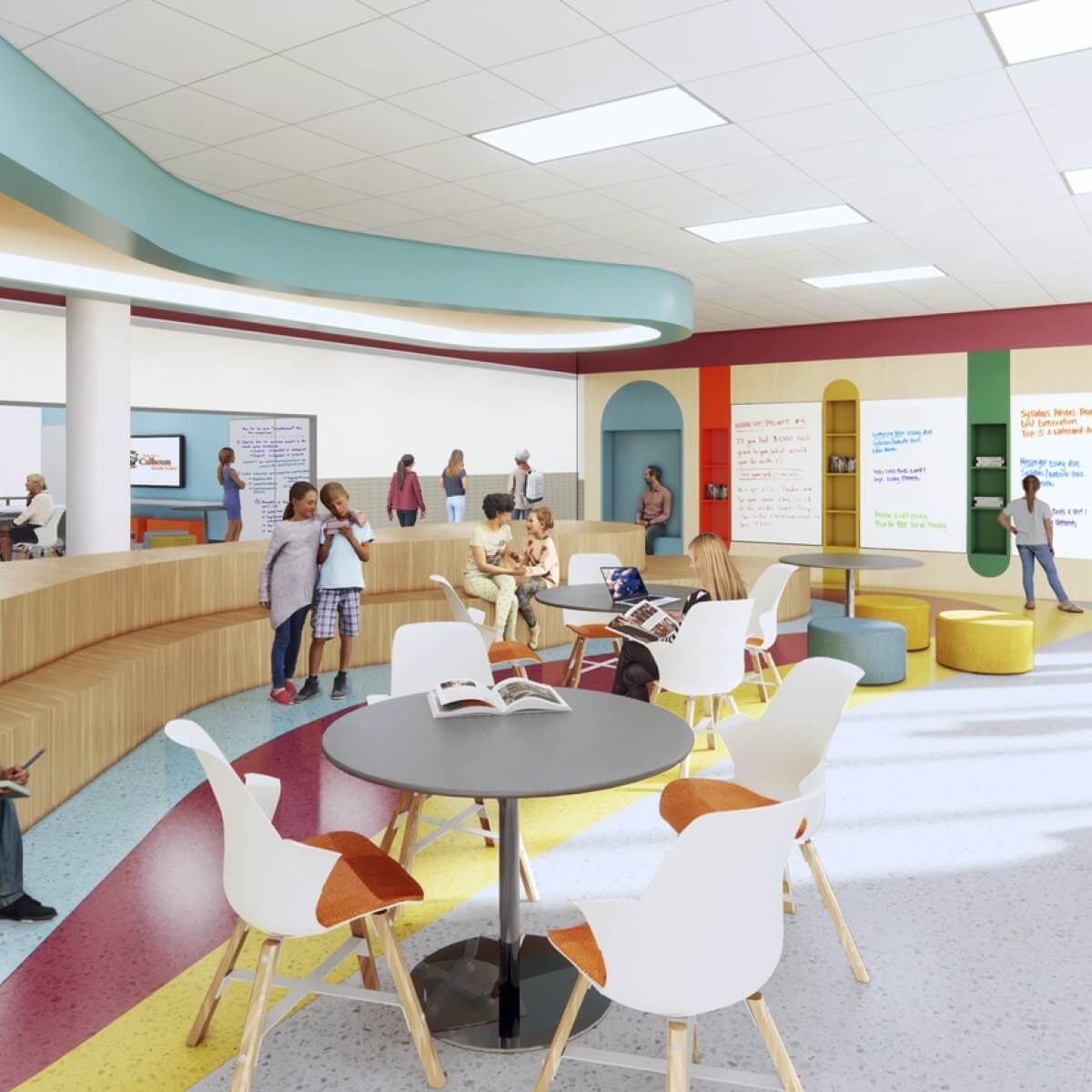 Calhoun Middle School Renovations, Denton ISD | Corgan