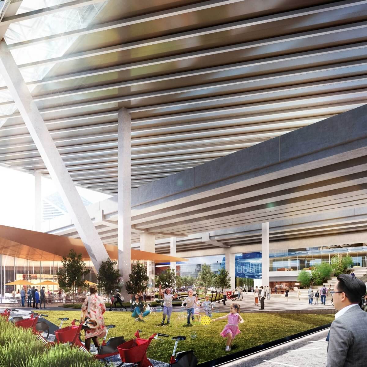 Uber Skyport Mobility Hub Concept Design | Corgan