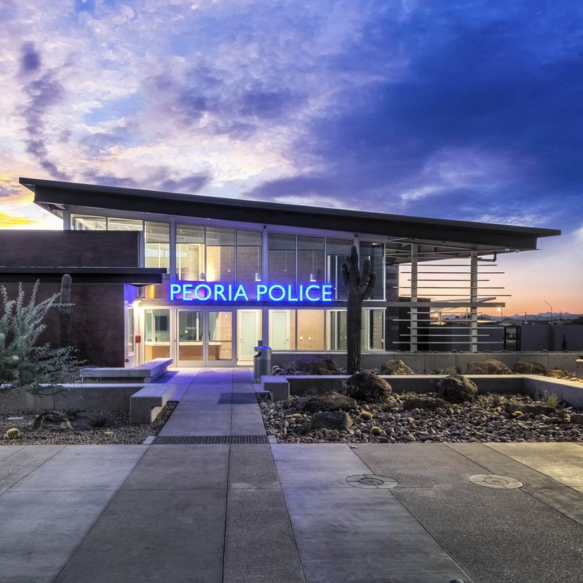 City of Peoria Pinnacle Peak Police Patrol Services Building | Corgan