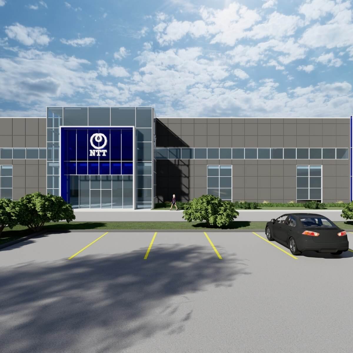 NTT Global Data Centers H1 Data Center Campus | Corgan