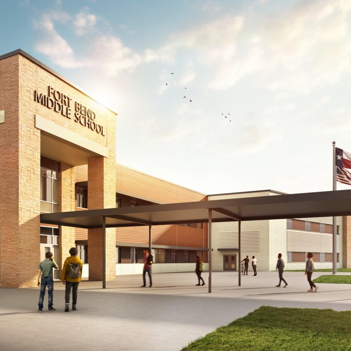 Amy Coleman Middle School, Fort Bend ISD | Corgan