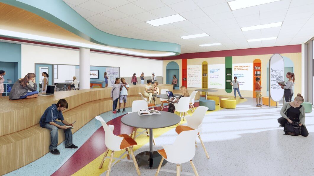 Calhoun Middle School Renovations, Denton ISD | Corgan